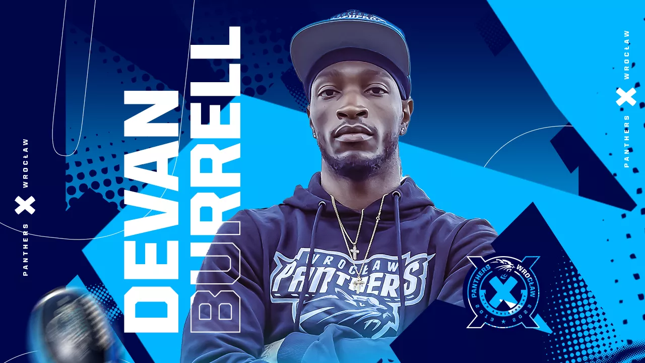 Season 2024: Devan Burrell joins Panthers Wrocław! | Panthers Wrocław