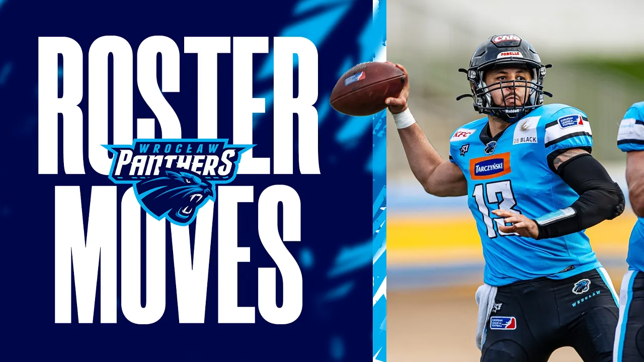 Roster moves at QB, WR, and DB positions | Panthers Wrocław